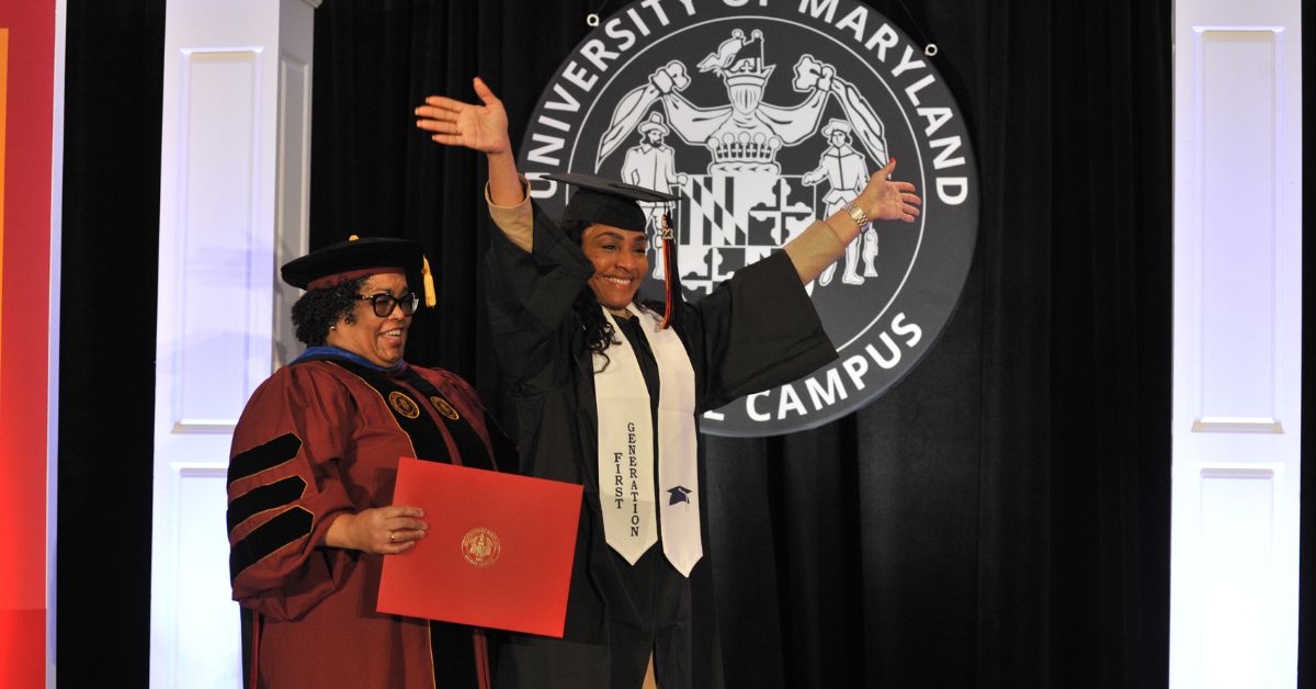 UMGC Winter Grad Walk: It’s a Family Affair | UMGC Global Media Center