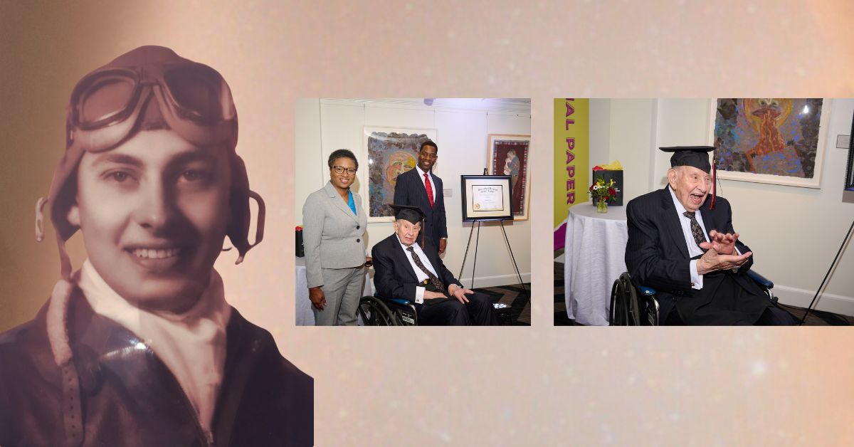 Centenarian Marks His Graduation—Nearly 60 Years After Earning His UMGC ...