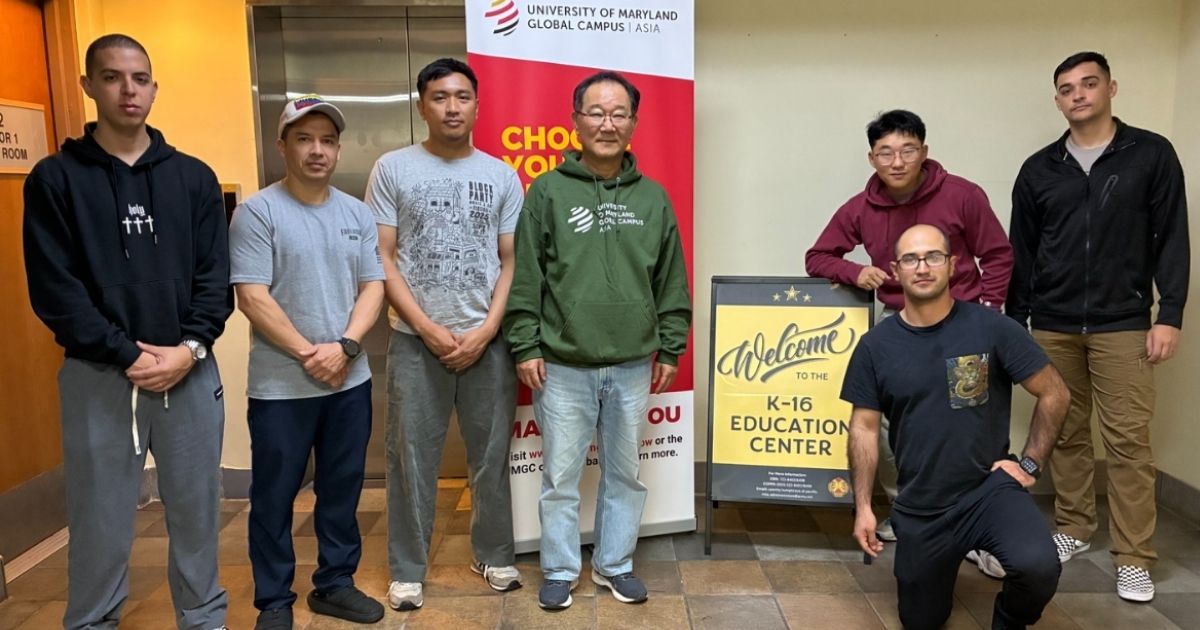 UMGC is back at K-16 Airfield in South Korea! | UMGC Global Media Center